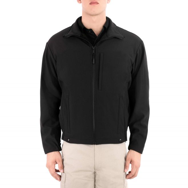 Blauer Certified LAPD Softshell Fleece Jacket BLACK AND DARK NAVY (466 ...