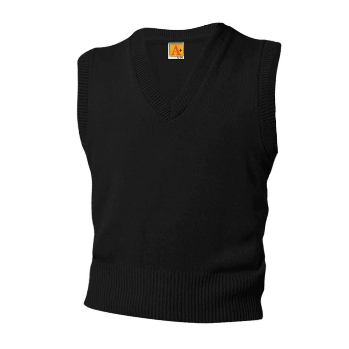 A-Plus Unisex Jersey V-Neck Pullover Vest Style Number: 6600 NAVY AND ...