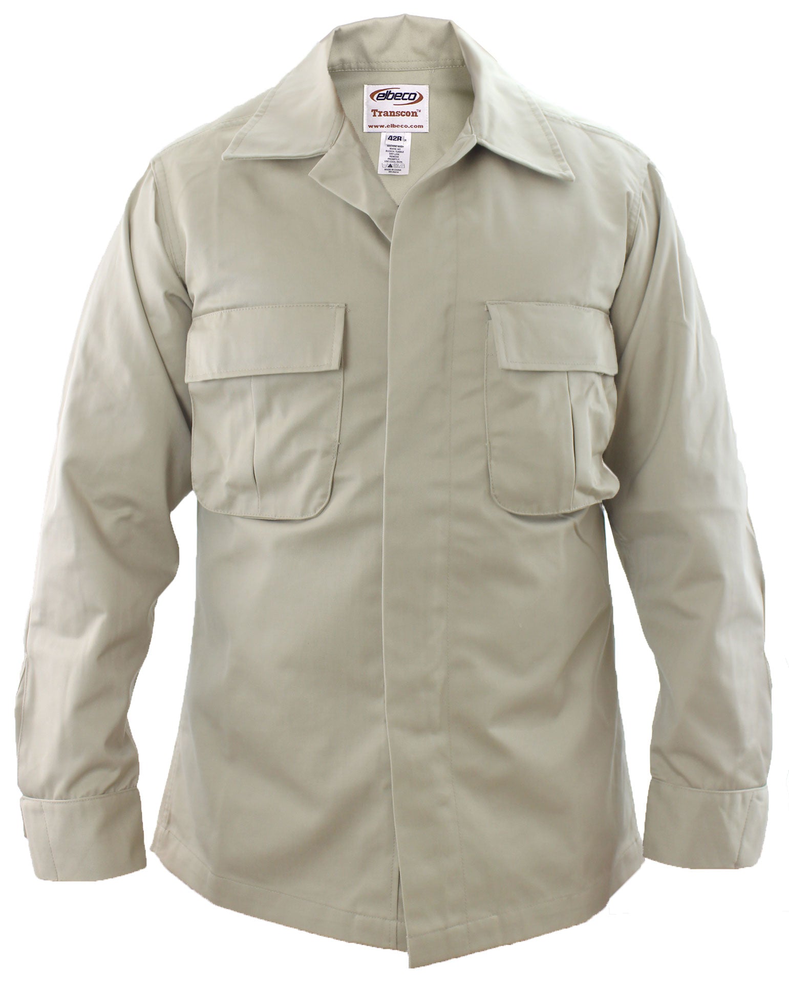 Elbeco Tactical Duty Shirt - JAC Sateen (Silver Tan) – Uniform ...