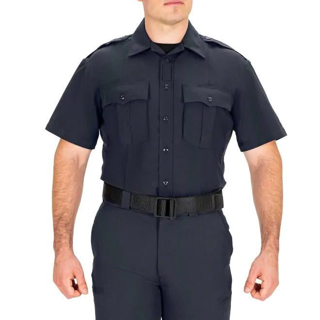 Blauer Mens Short-Sleeve Wool Blend Supershirt – Uniform Warehouse ...