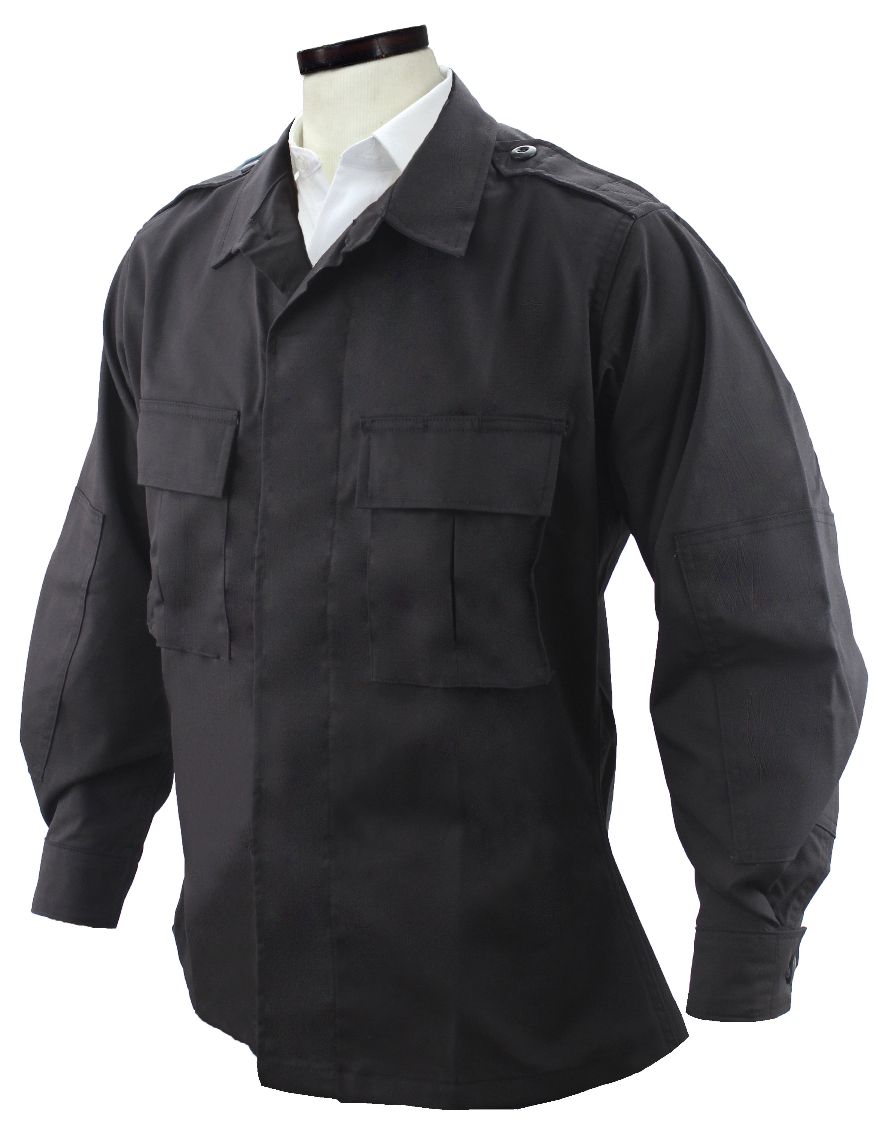 Elbeco TekTwill Basic Duty Uniform BDU Shirt (Black) – Uniform ...