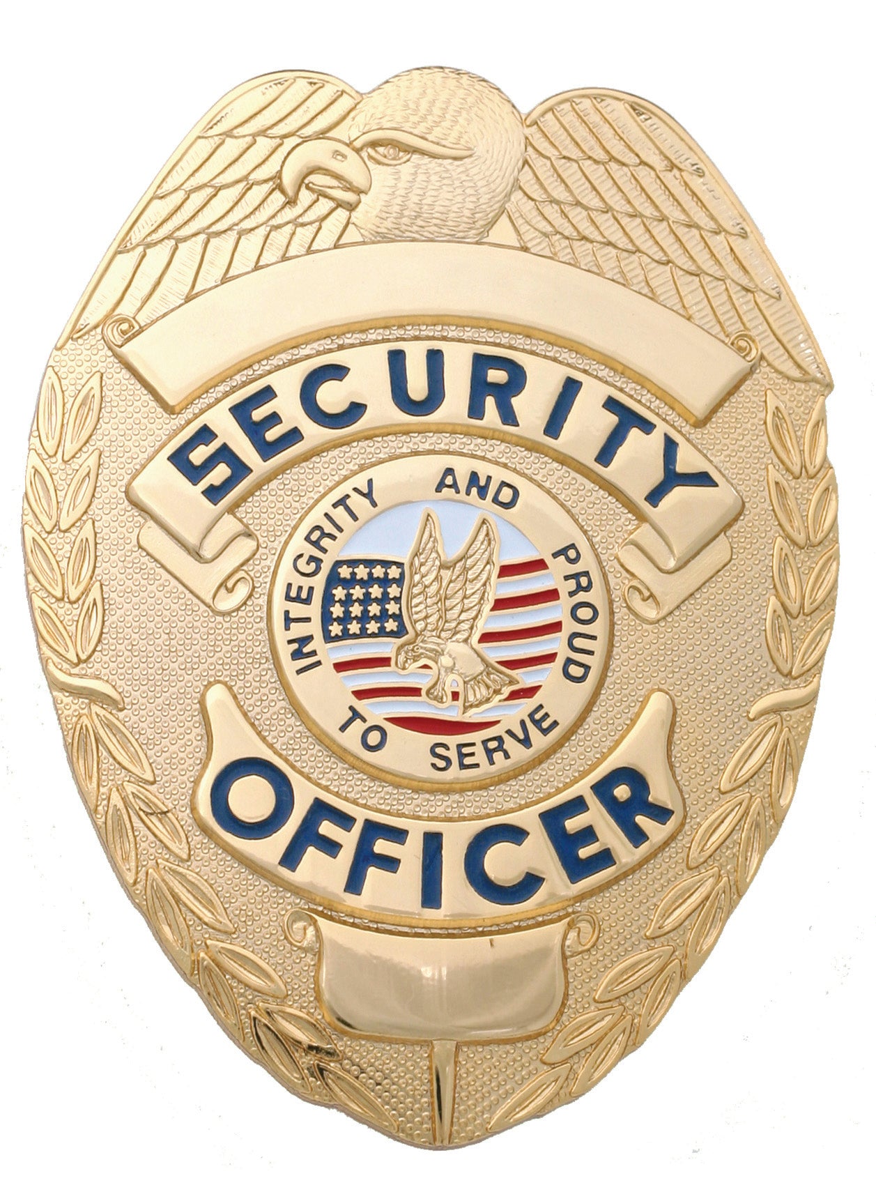 First Class Security Officer Gold Shield Badge – Uniform Warehouse ...
