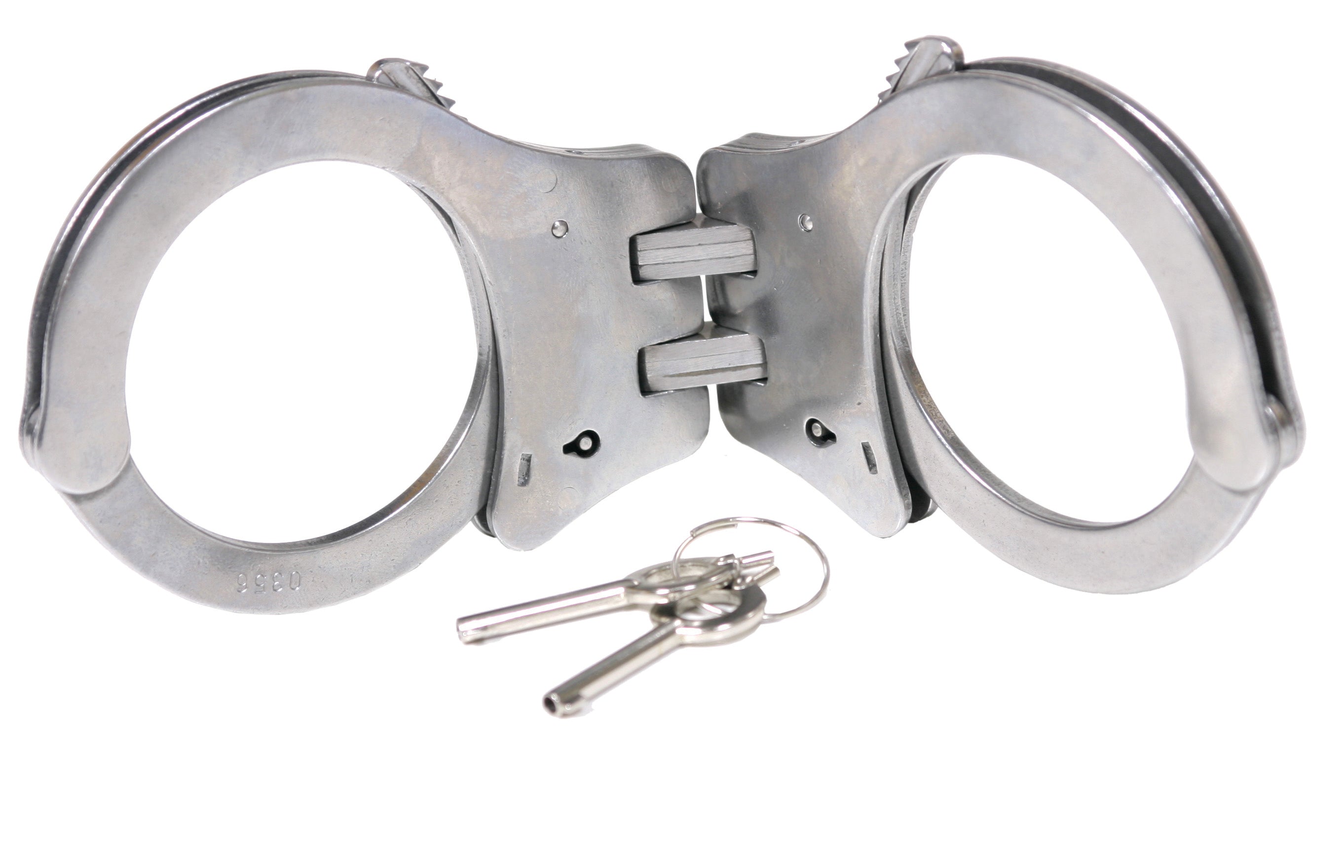 Stainless Steel Hinged Handcuffs – Uniform Warehouse: Security Uniforms ...