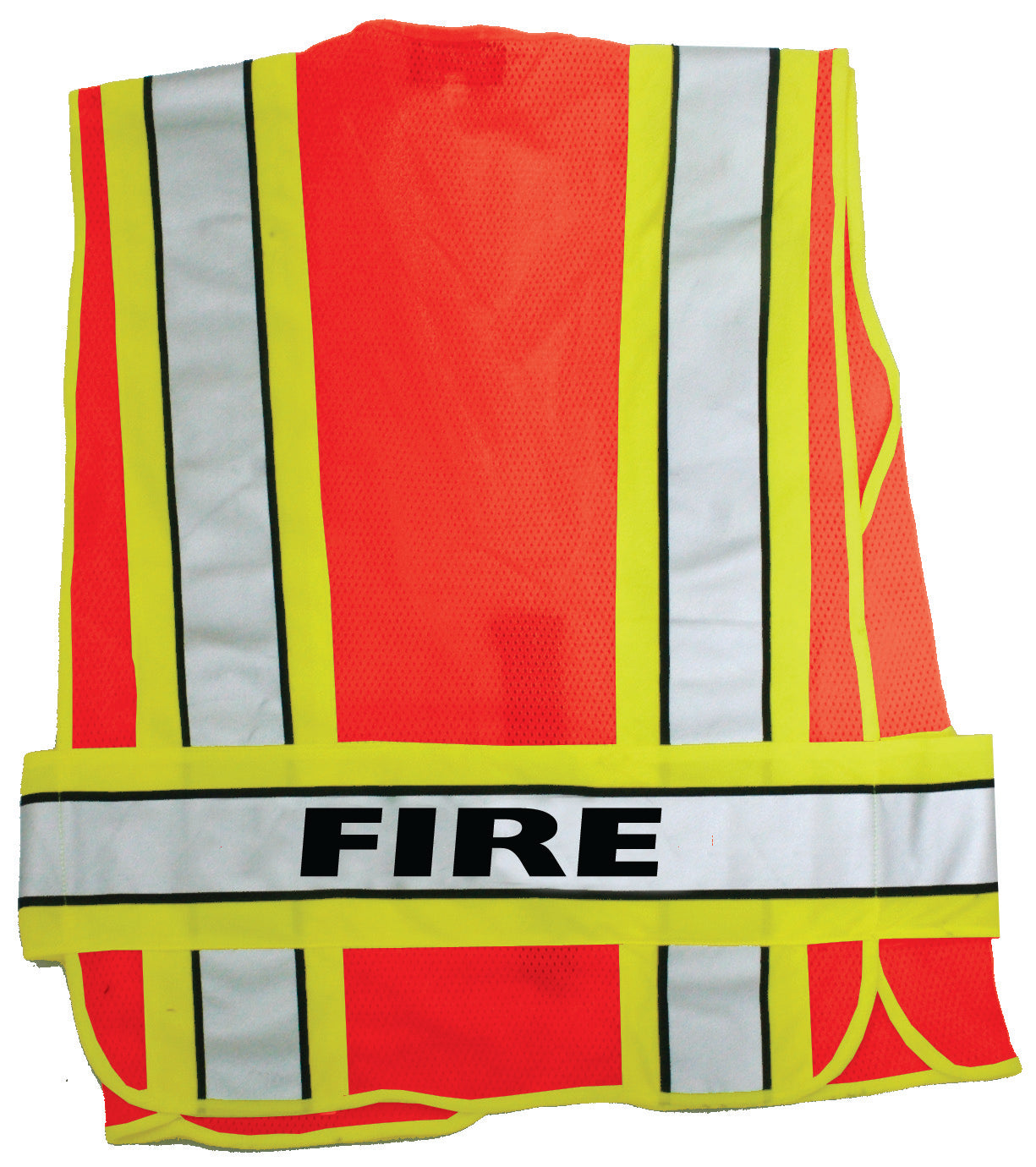 Reflective Duty Vest with Fire ID (Orange) – Uniform Warehouse ...