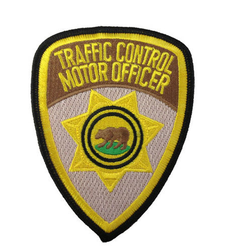 Traffic Control Motor Officer Patch – Uniform Warehouse: Security ...