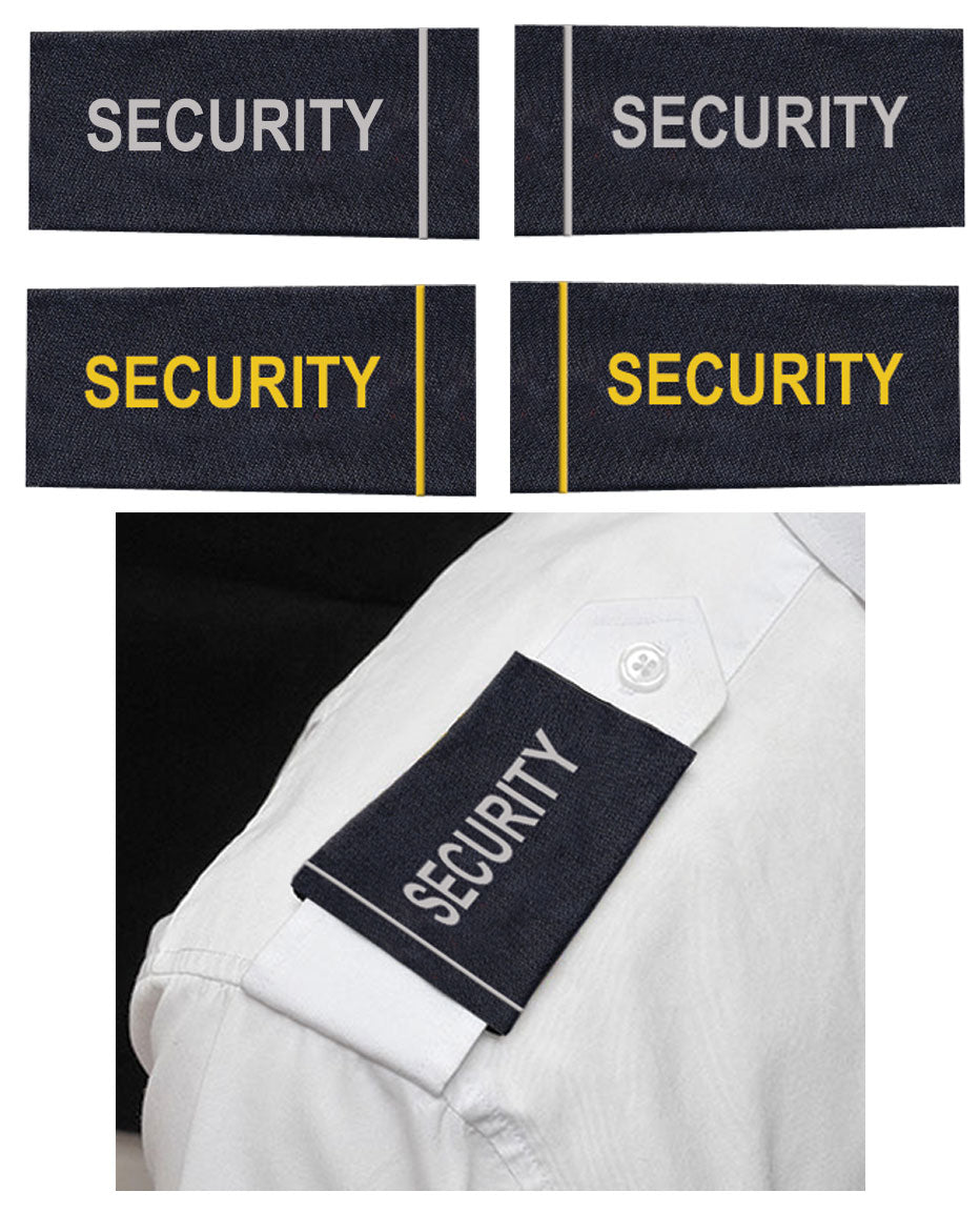 Slip-On Security Epaulets for Shirts & Jackets (Pair) – Uniform ...