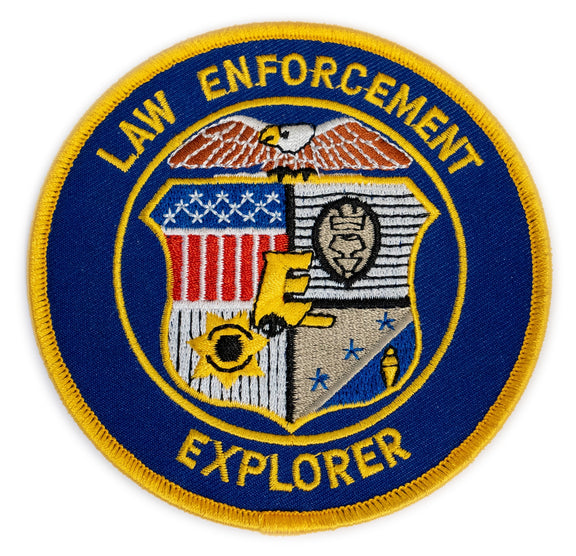 Law Enforcement Explorer Circular Patch – Uniform Warehouse: Security ...
