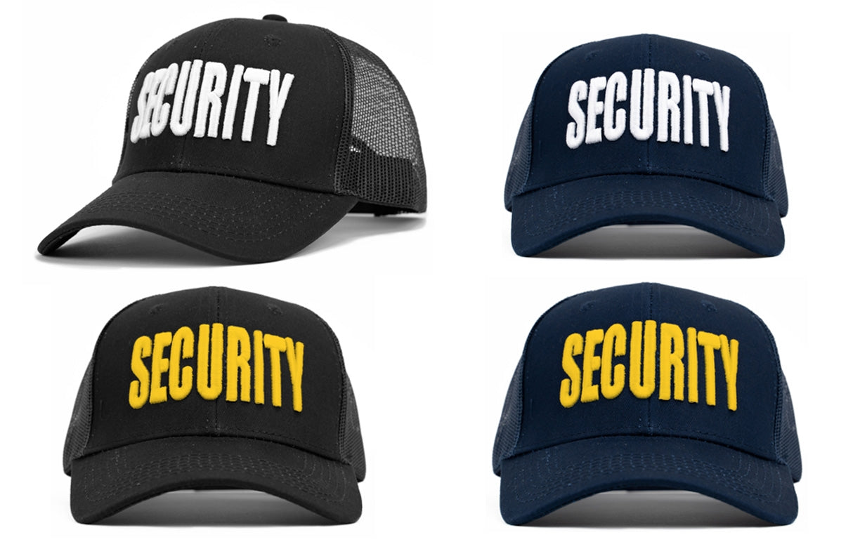 Security Trucker Cap – Uniform Warehouse: Security Uniforms, Police ...
