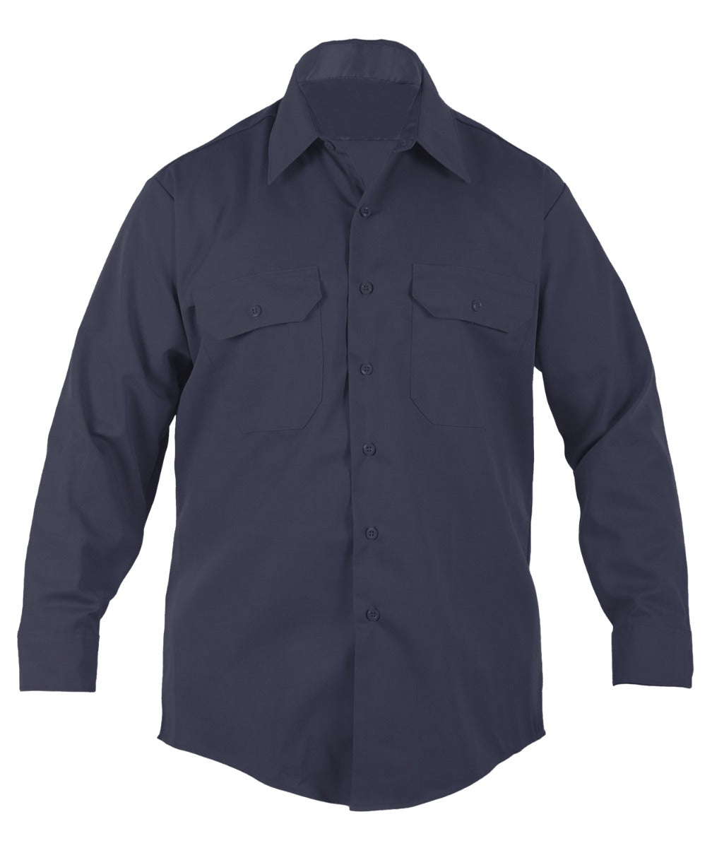 Sinatra LASD Class B Poly-Cotton Navy Blue Long Sleeve Rip-Stop Shirt ...