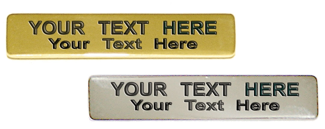 Engraved Brass Name Plates – Uniform Warehouse: Security Uniforms ...