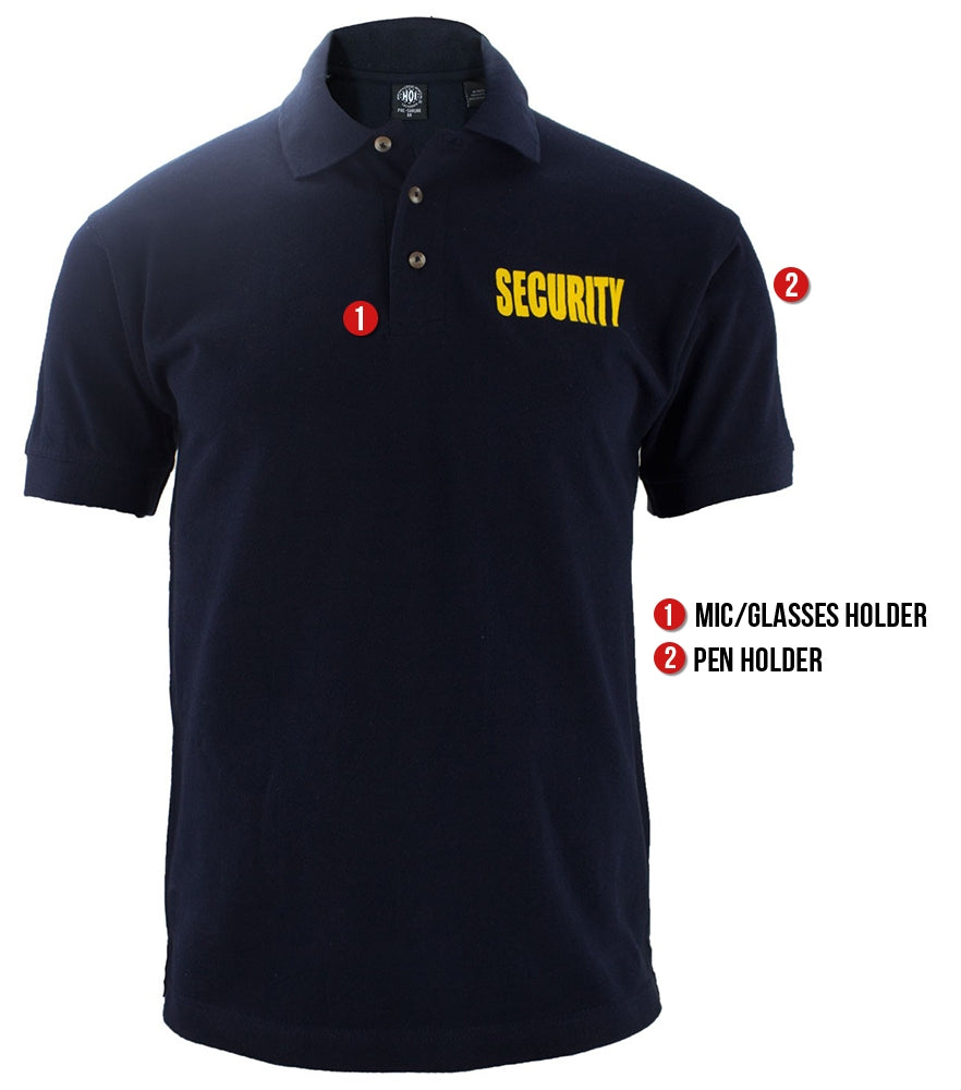 First Class Utility Security Polo Shirt – Uniform Warehouse: Security ...