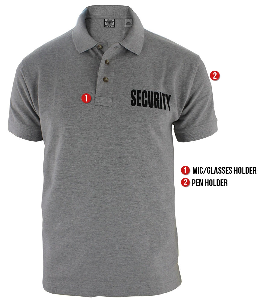 First Class Utility Security Polo Shirt – Uniform Warehouse: Security ...