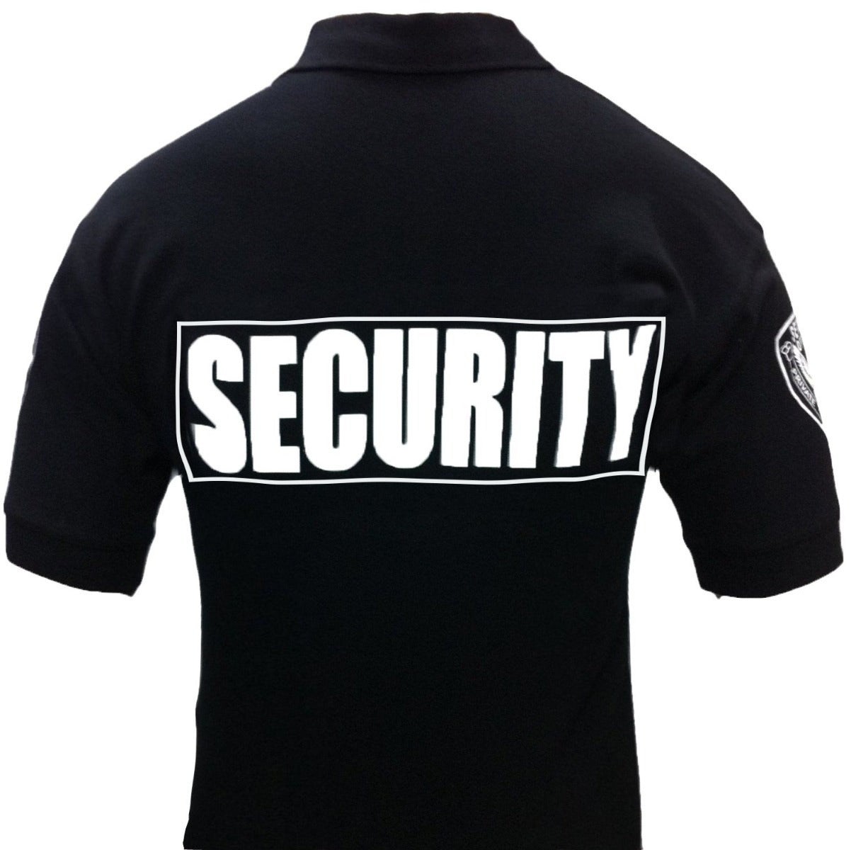 First Class Security Badge Polo Shirt – Uniform Warehouse: Security ...