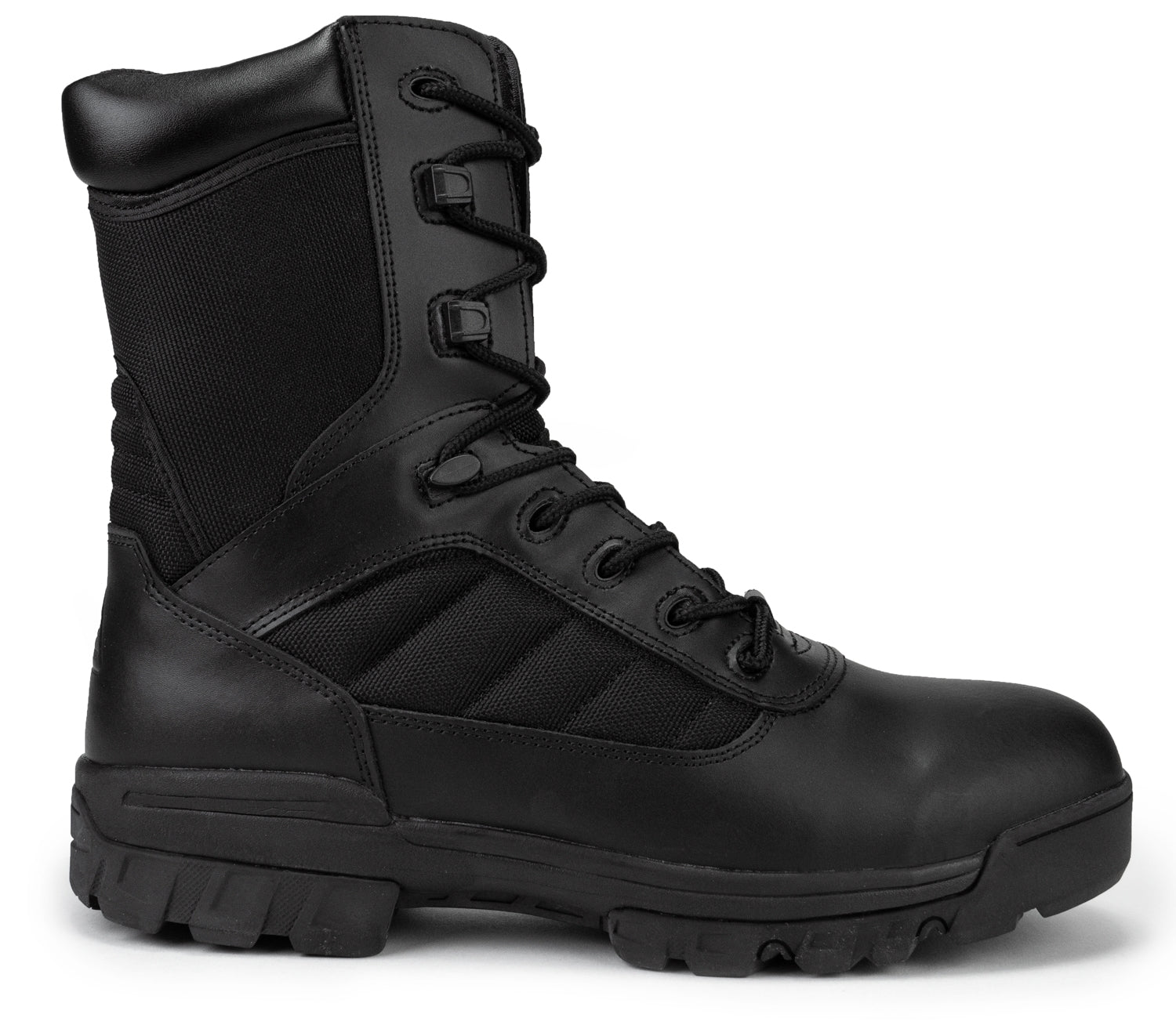 8" CoolMax Ryno Gear Tactical Combat Side Zip Boots (Black) – Uniform ...