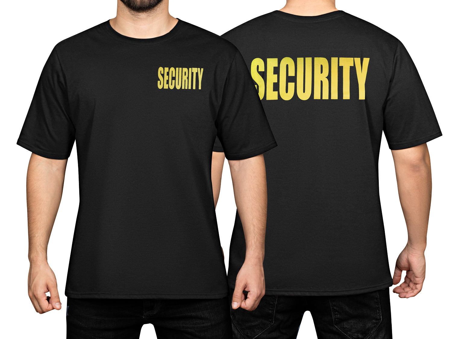 Short Sleeve Poly Cotton Security T-Shirt – Uniform Warehouse: Security ...