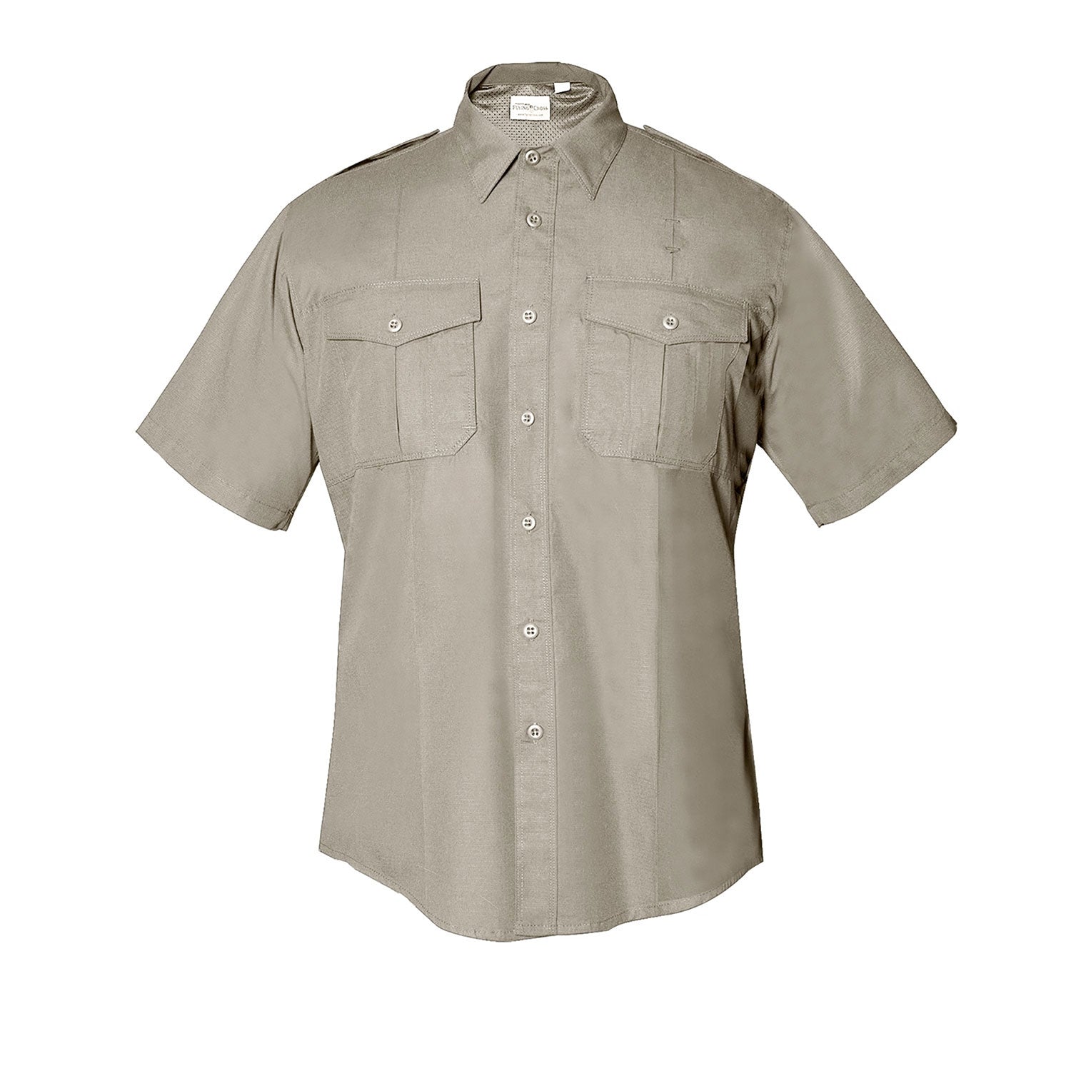 Flying Cross Cross FX Men's Class B Style Short Sleeve Shirt (Silver T ...