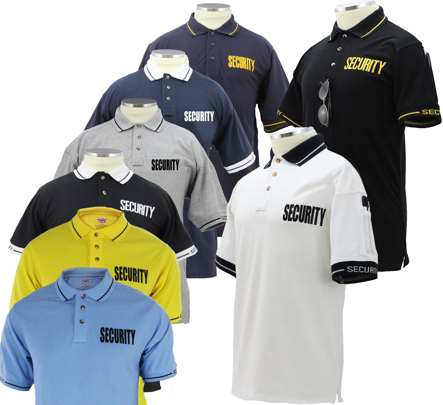 First Class Polycotton Tactical Security Polo Shirts – Uniform ...
