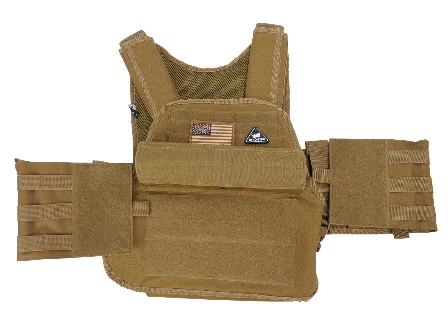 Ryno Gear Adjustable Tactical Plate Carrier – Uniform Warehouse ...