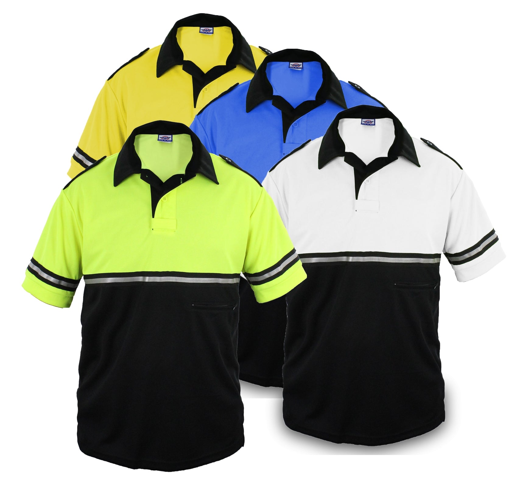 First Class Two Tone Bike Patrol Shirt with Zipper Pocket – Uniform ...