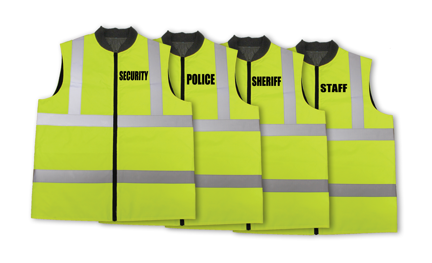 Reflective Safety Vest With ID – Uniform Warehouse: Security Uniforms ...